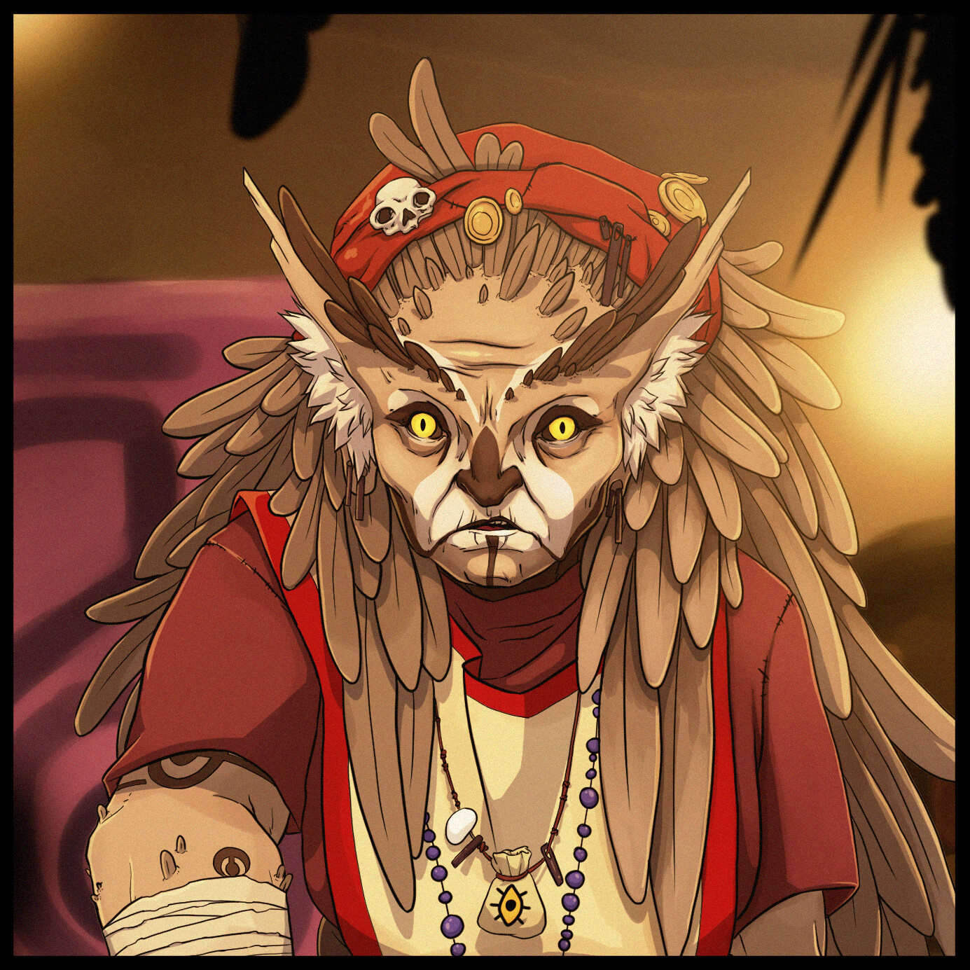 ArtStation - CdC - April 2020 : Old Healer