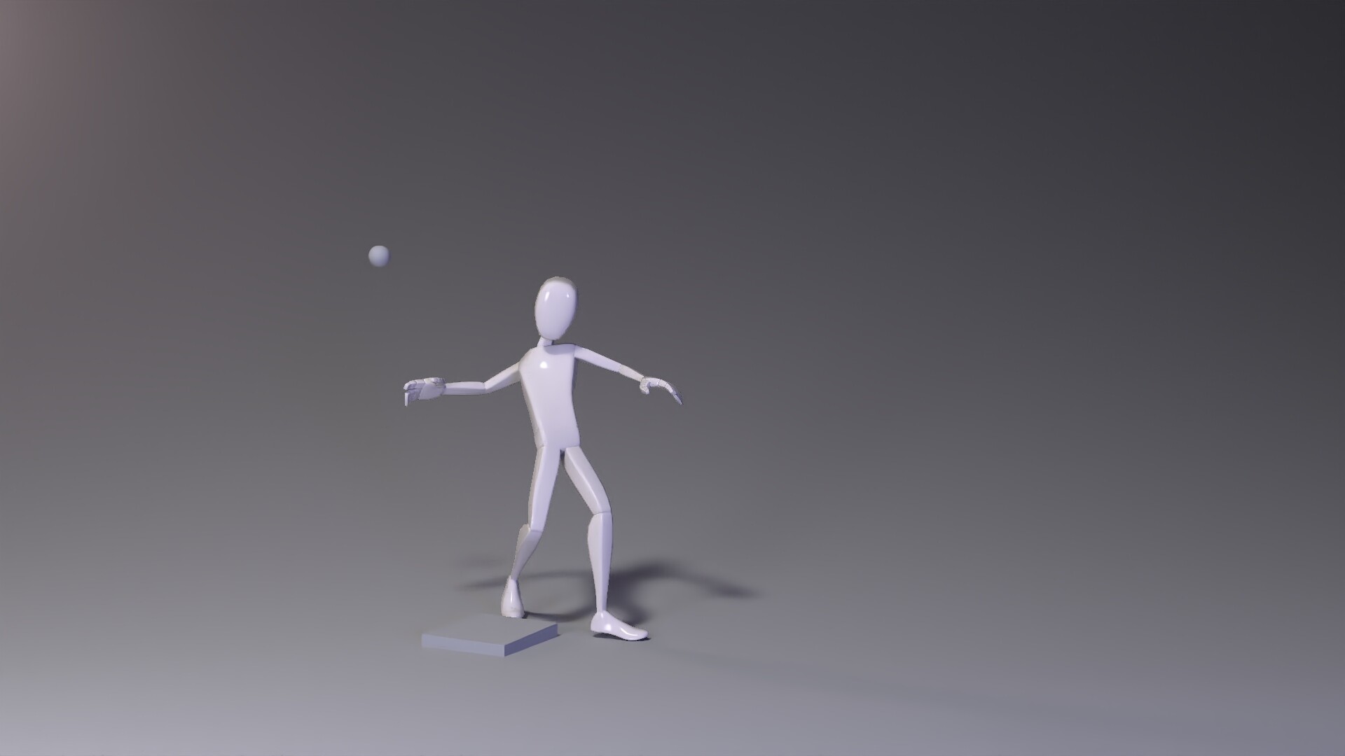 ArtStation - Hit by ball animation