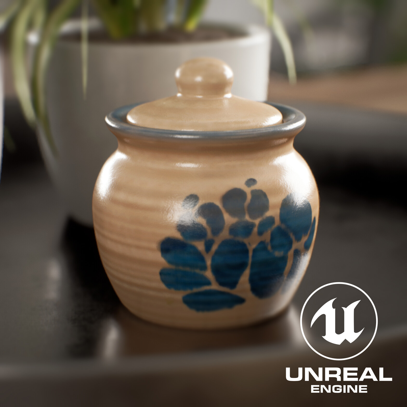 ArtStation - Hand Painted Clay Jar
