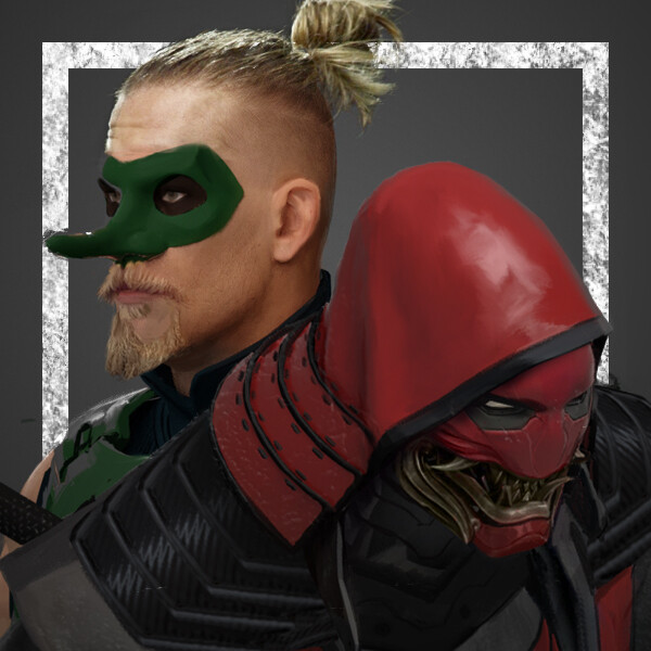 ArtStation - Samurai DC Characters