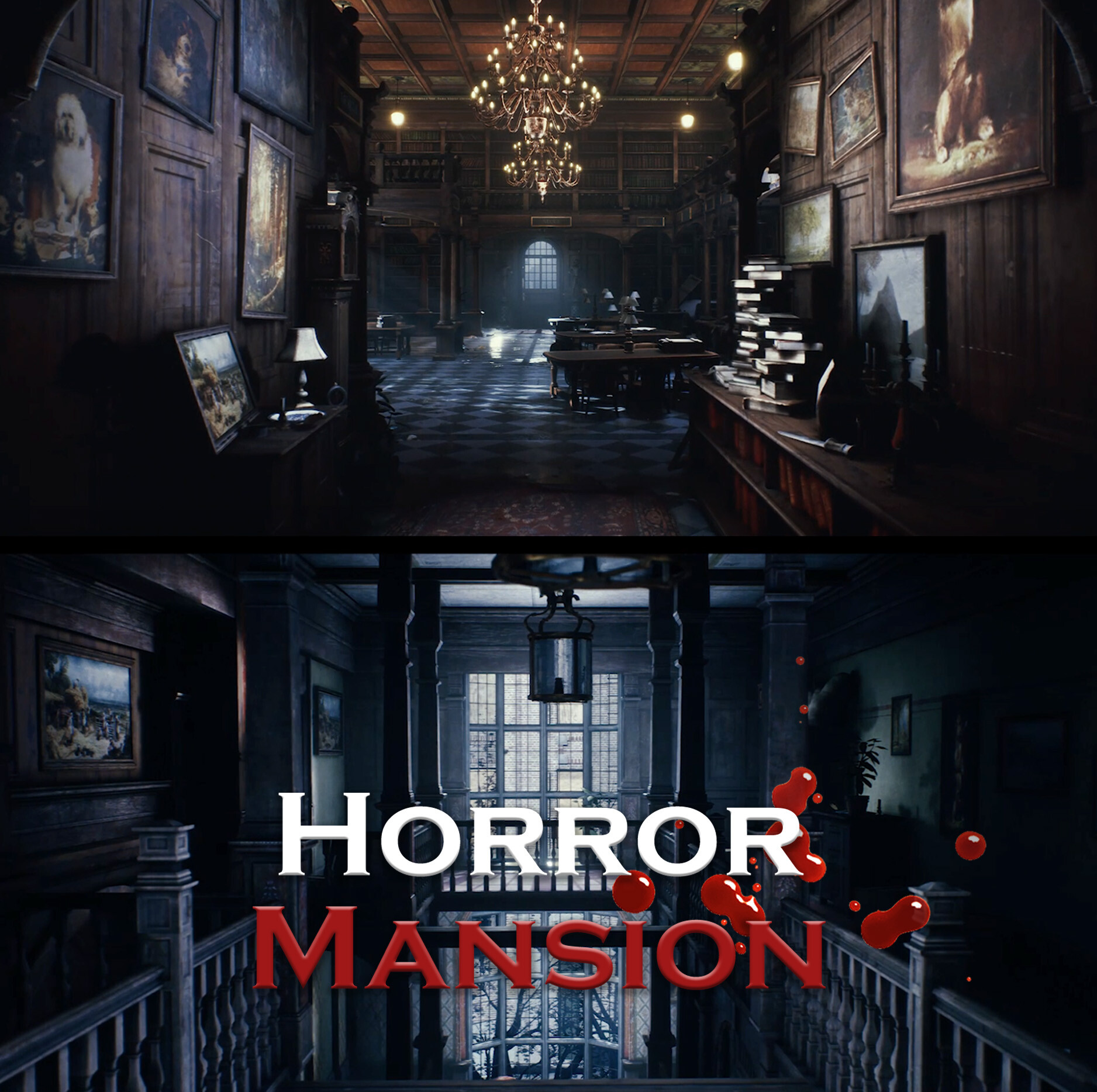 ArtStation - Horror Mansion in UE4