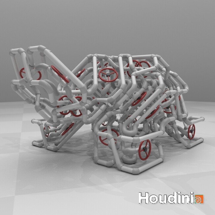 ArtStation - Rubik snake toy