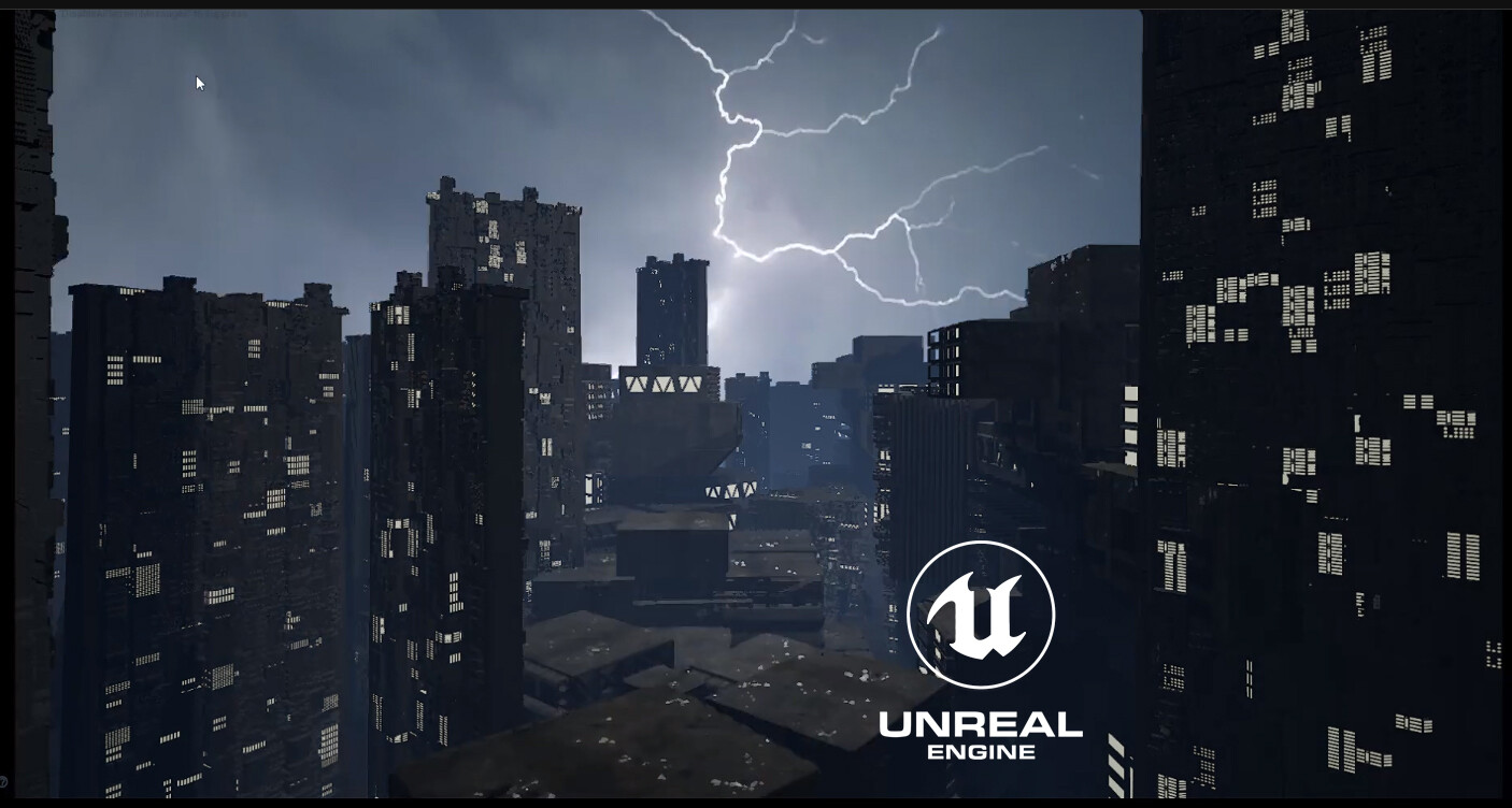 ArtStation - unreal_realtime_lighting_test_wip