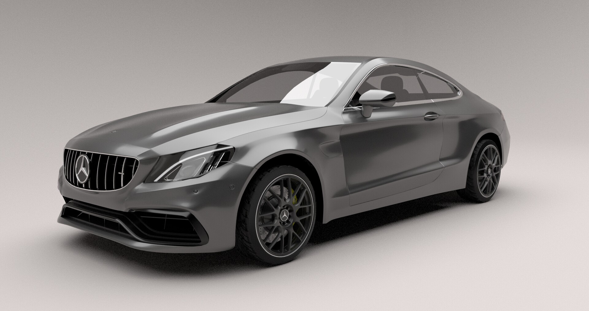 ArtStation - Mercedes C63 AMG
