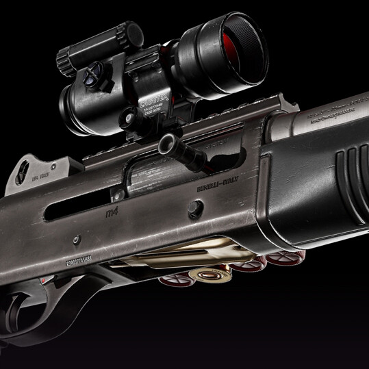 ArtStation - M4 Benelli