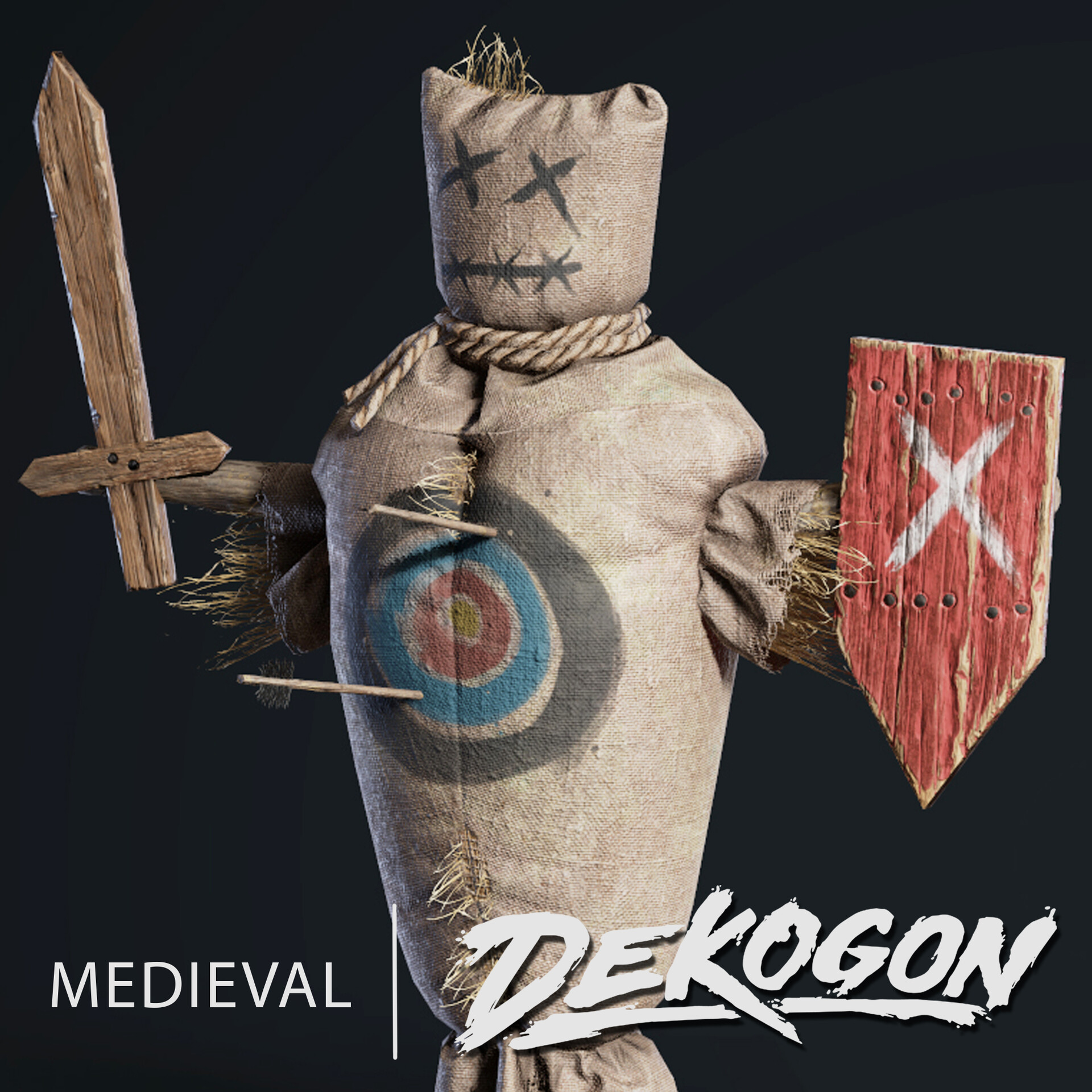 ArtStation - Training Dummy - Dekogon