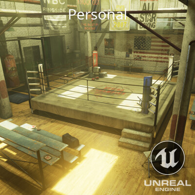 ArtStation - Boxing Gym