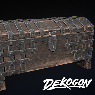 ArtStation - Dekogon Kollab: Medieval Chest