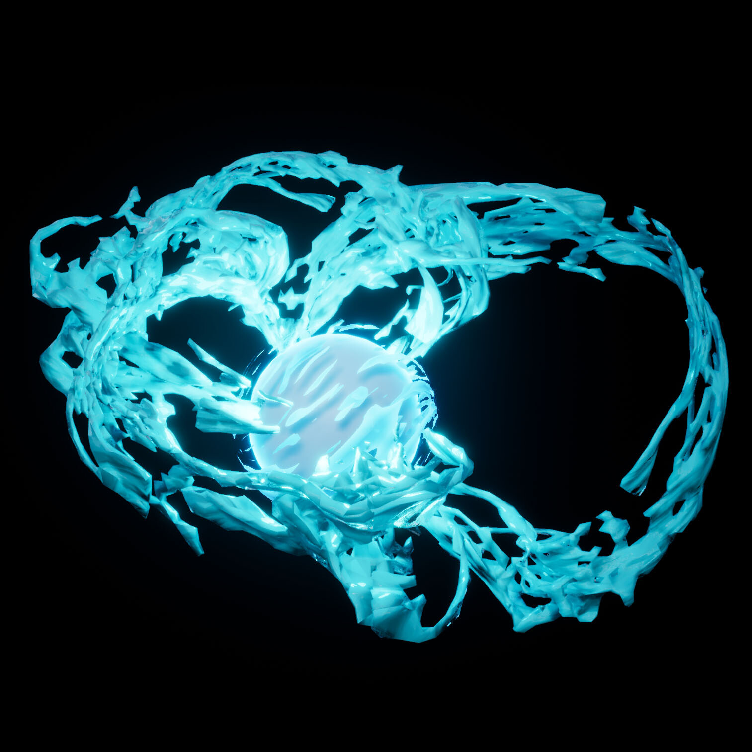 ArtStation - Water Sphere