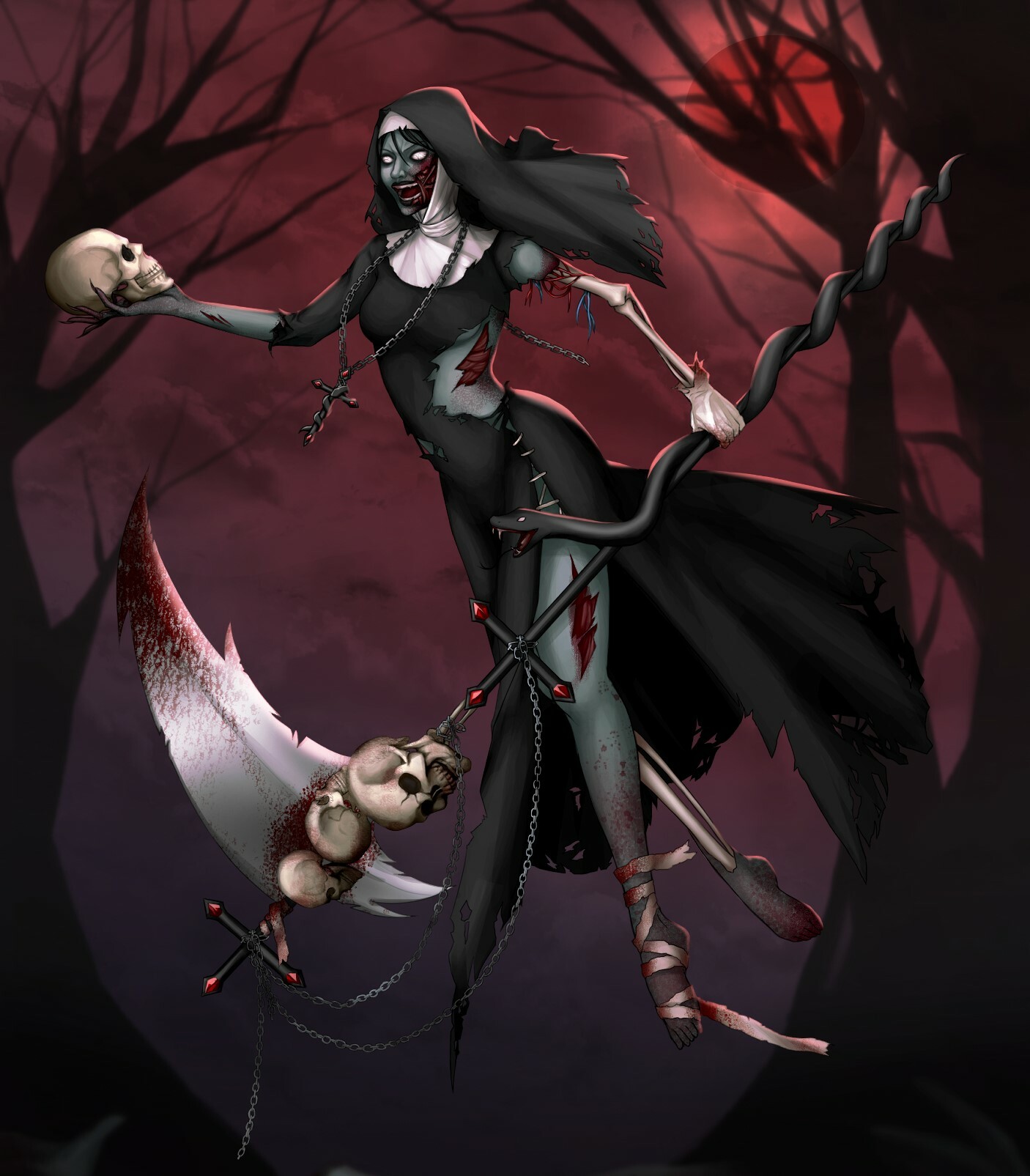 ArtStation - The god of death