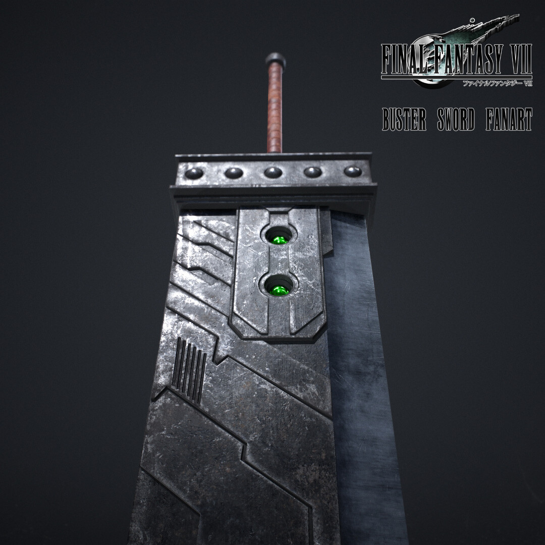 ArtStation - Buster Sword FFVII Fanart