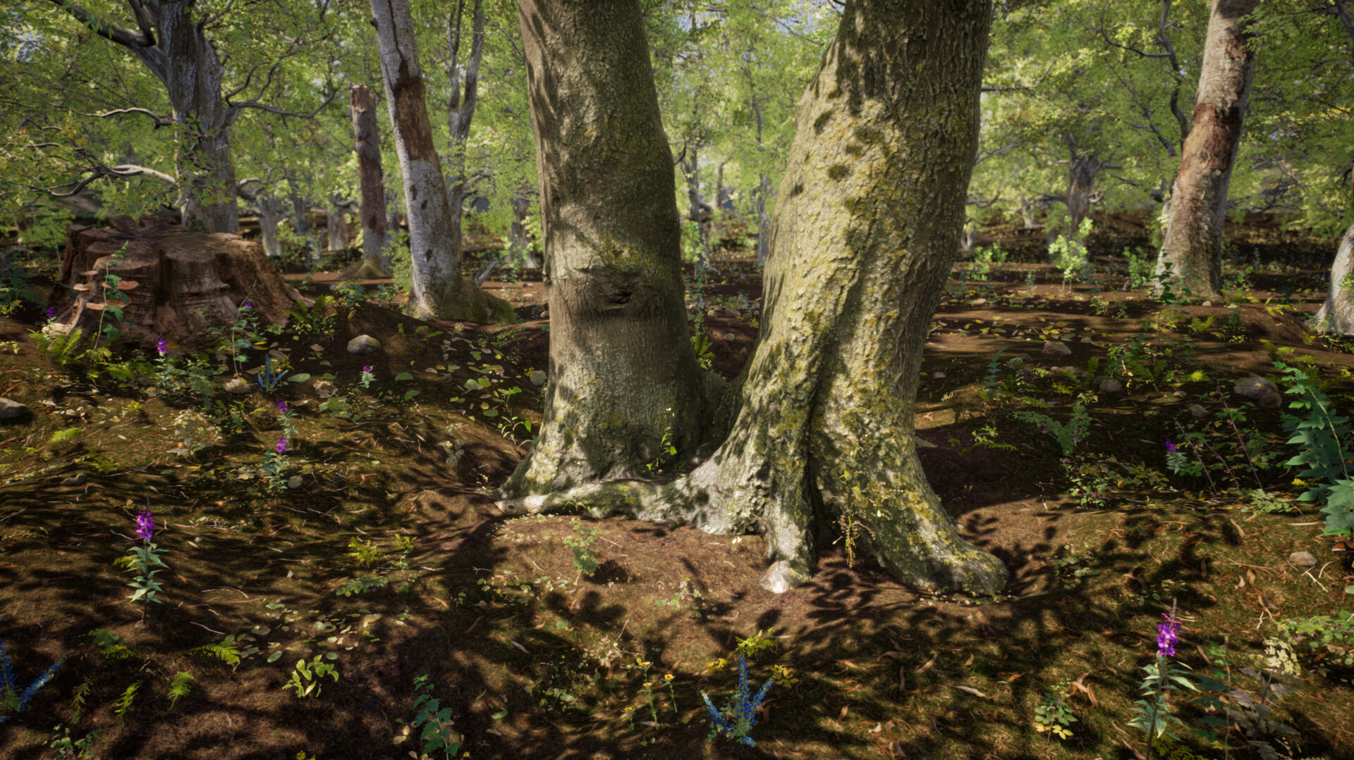 ArtStation - Twin Trees - Photogrammetry UE4
