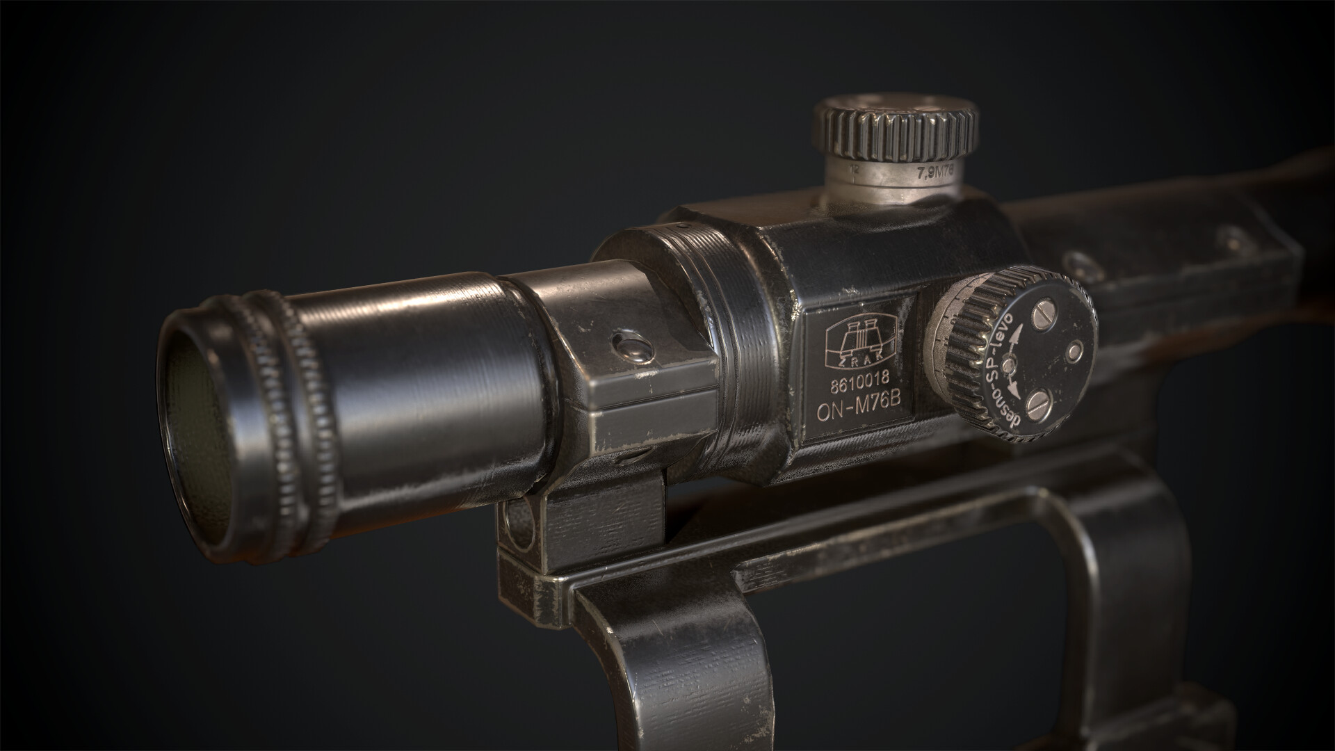 ArtStation - Zrak ON M76B Optical Sight