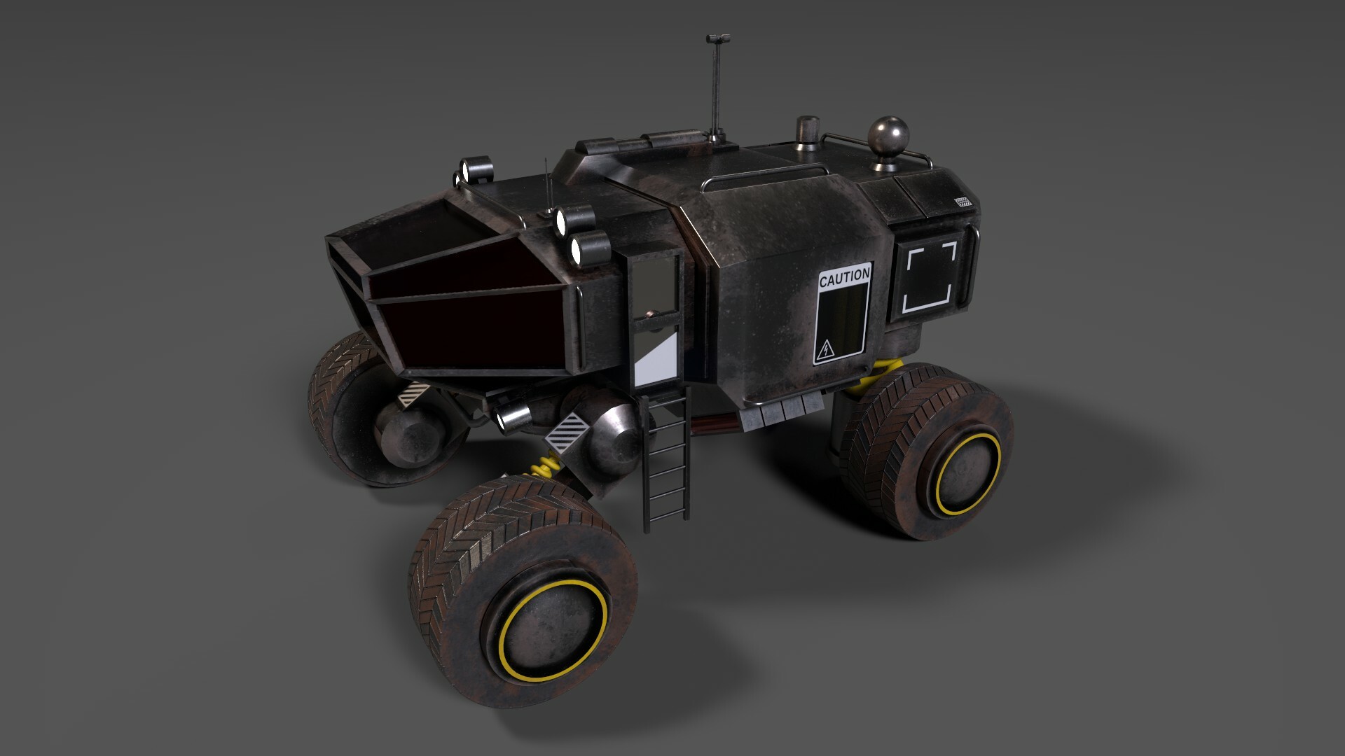 ArtStation - Mars Rover