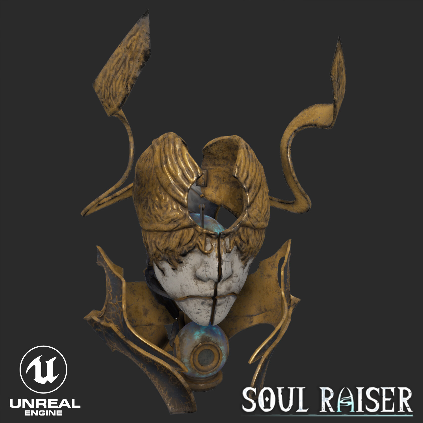 ArtStation - "Soul Raiser" - Animated central asset: "Guardian"