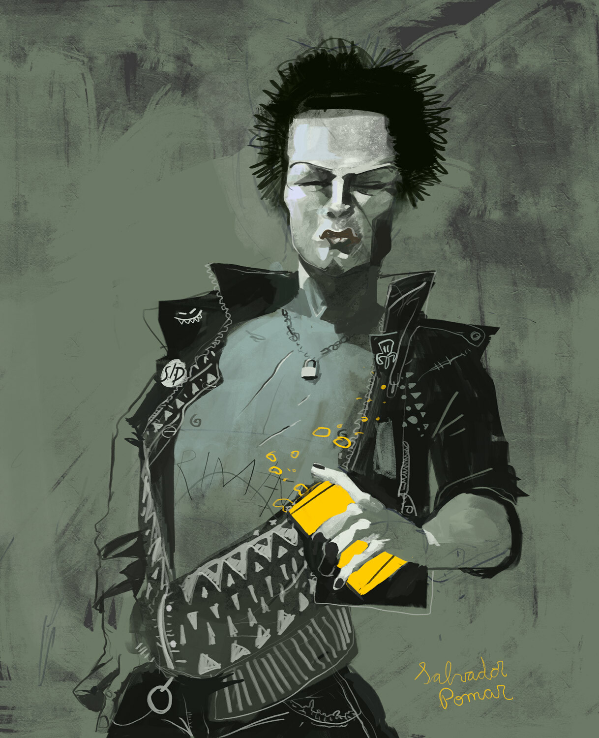 Artstation Sid Vicious