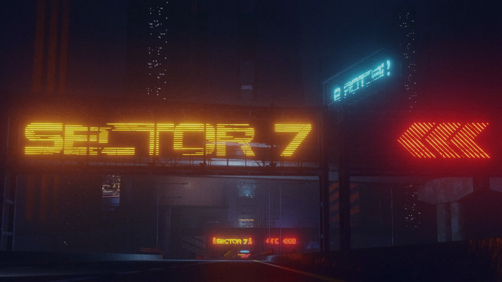 ArtStation - ESCAPE FROM SECTOR 7