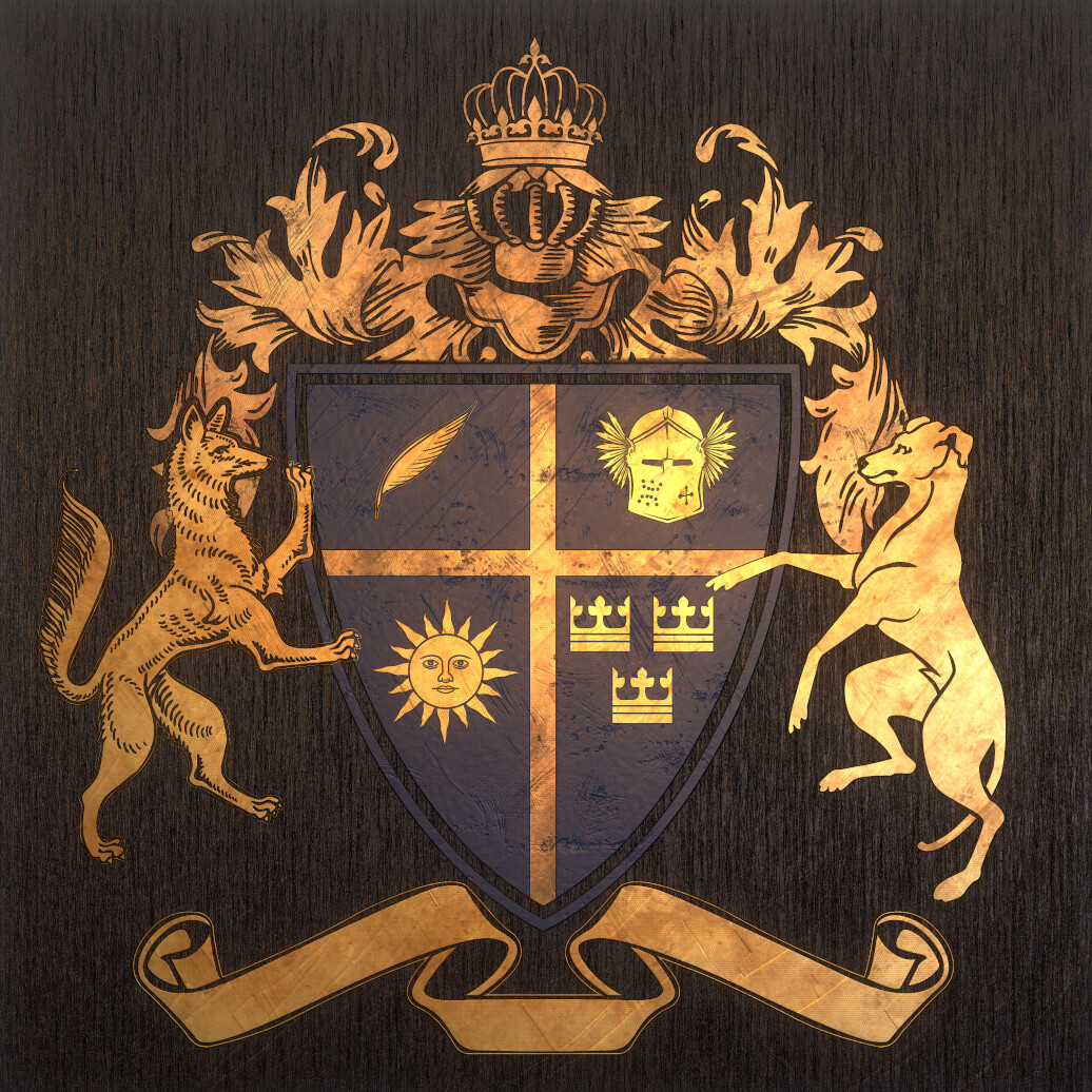 ArtStation - Heraldic Alpha Stamps set release