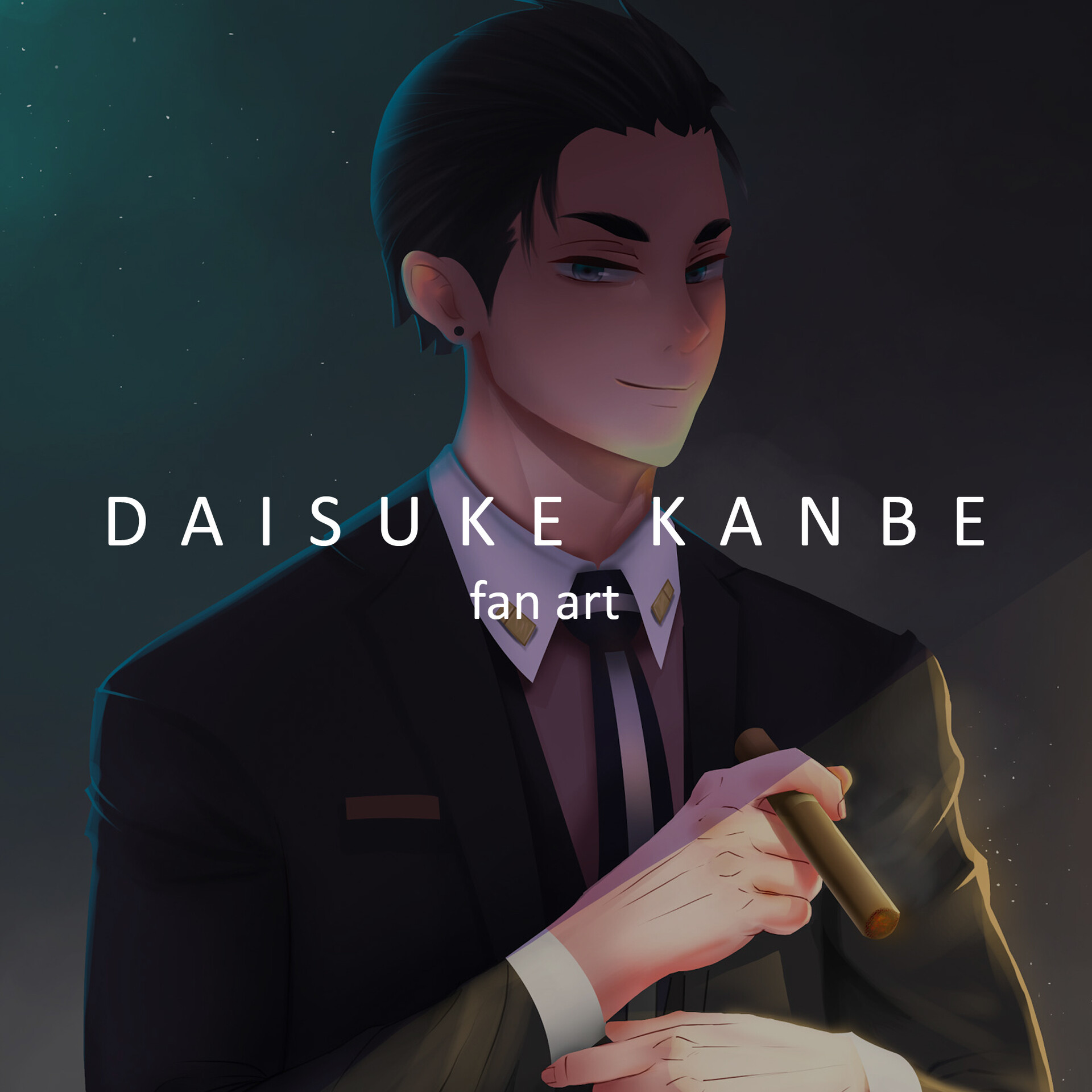 ArtStation - DAISUKE KANBE | Fan Art | Step by Step