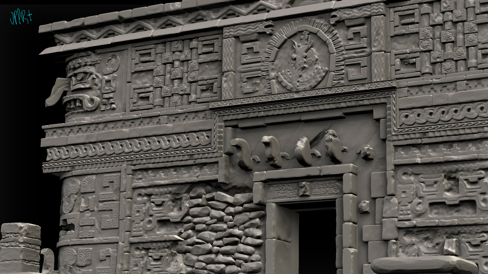 ArtStation - Mayan temple