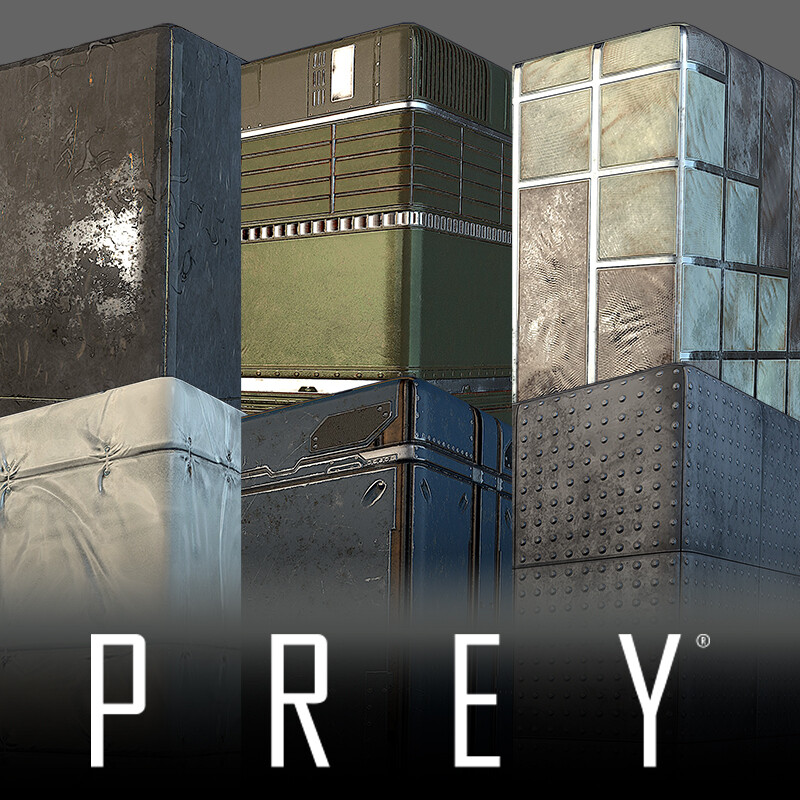 ArtStation - Prey - Textures and Props