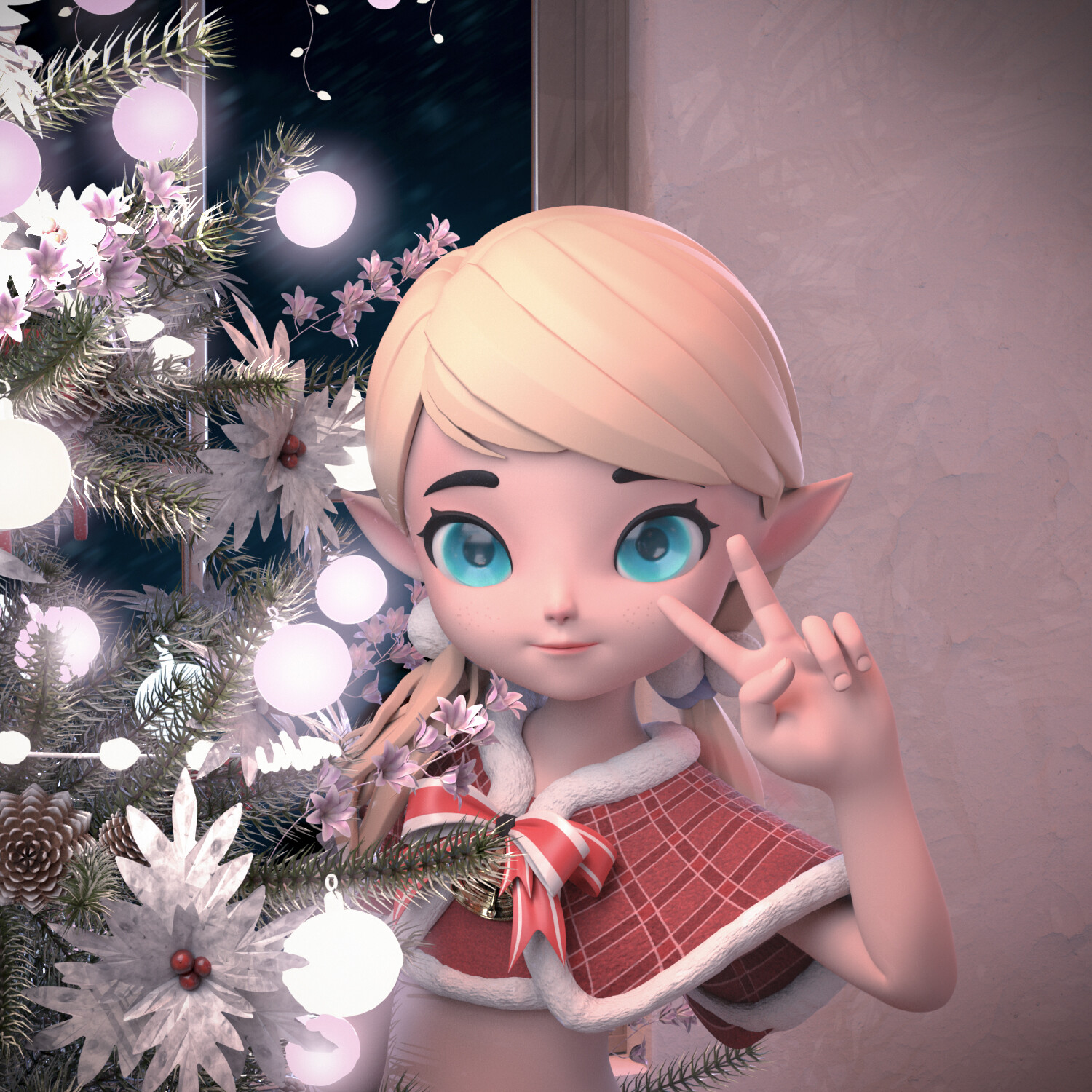 ArtStation - 圣诞节Uka