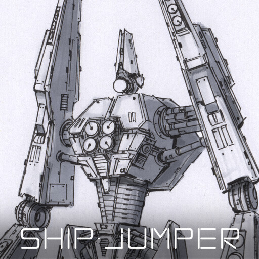 ArtStation - Ship Jumper Giant Robot 1