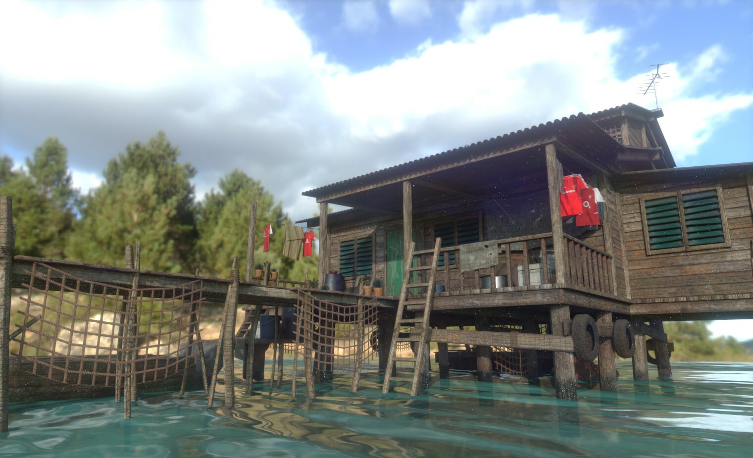 ArtStation - Sea Shack