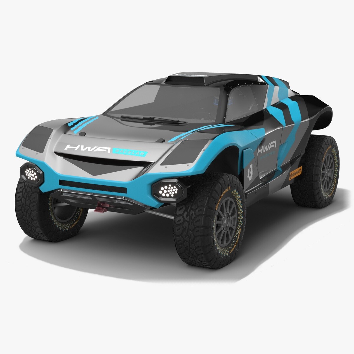 ArtStation - HWA Team Livery Extreme E Season 2021 3D model
