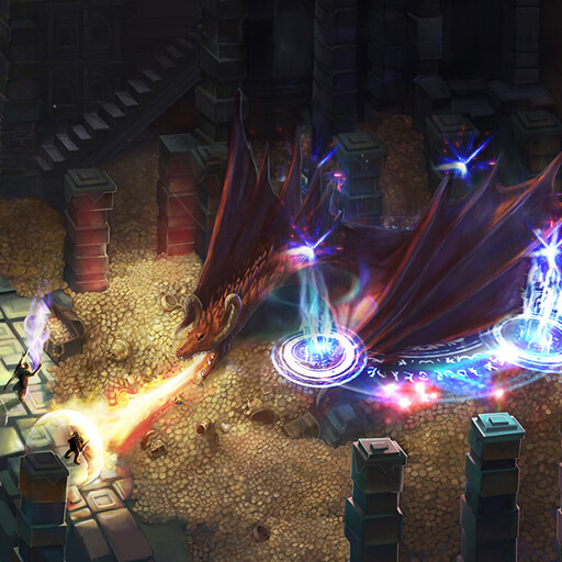 ArtStation - dragon dungeon