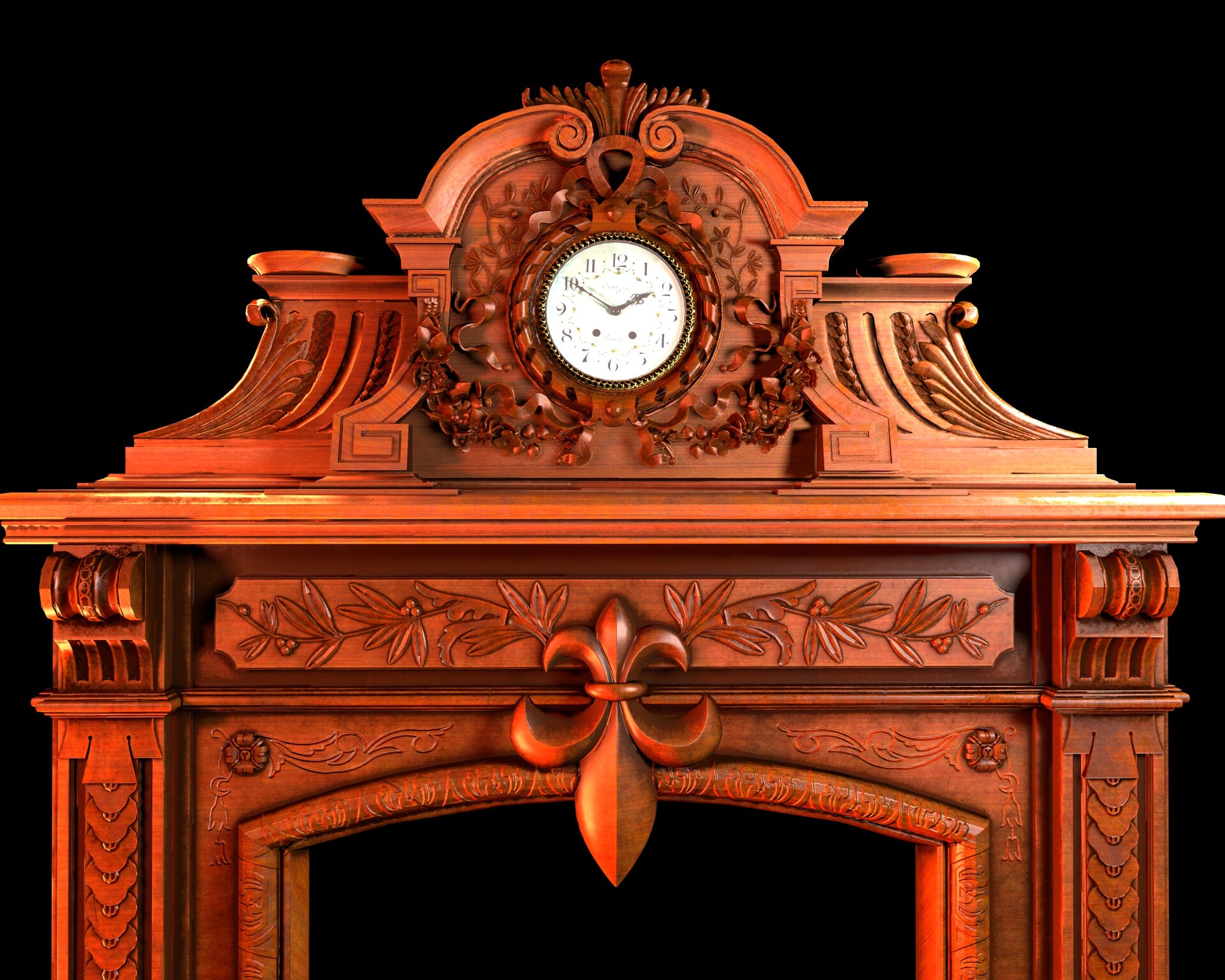 ArtStation - Classic clock...