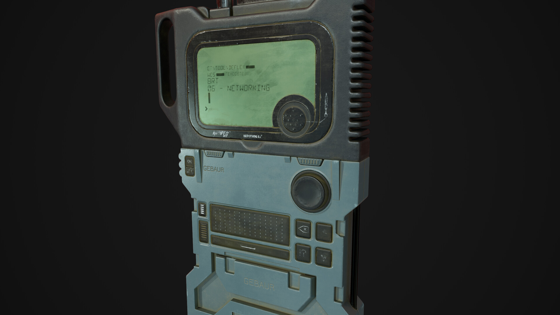 ArtStation - Military hacking device