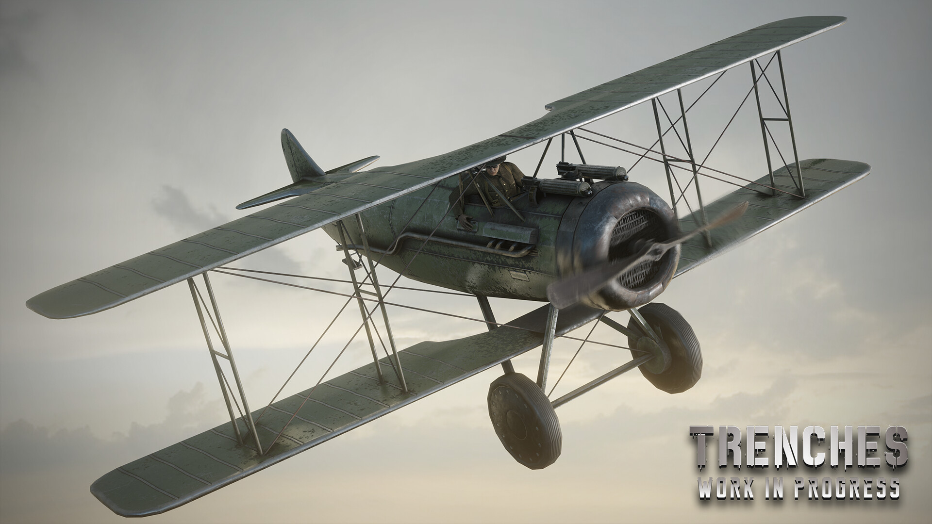 ArtStation - WW1 Plane