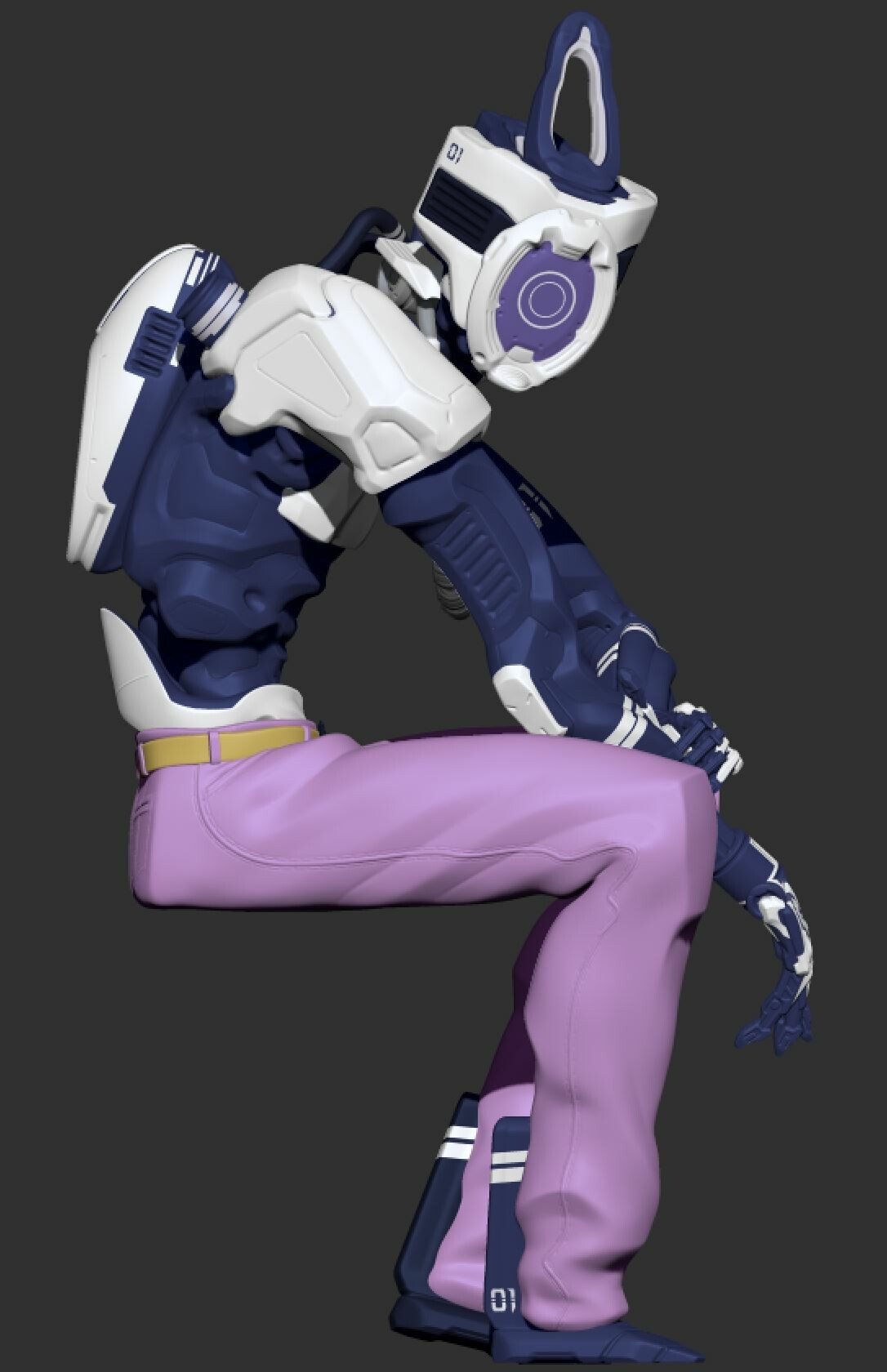 ArtStation - pink bot