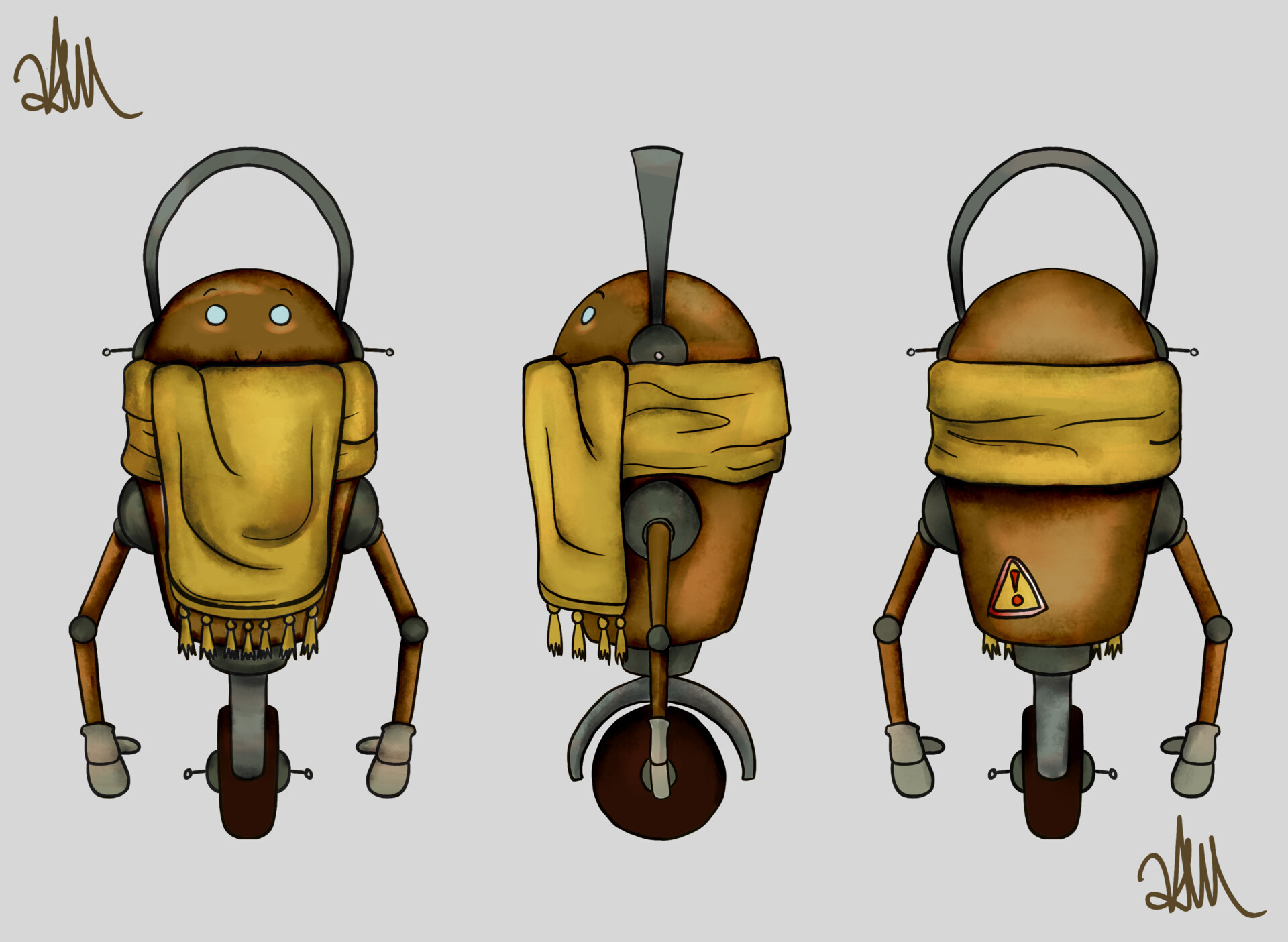 ArtStation - "Lil Bot Boi"