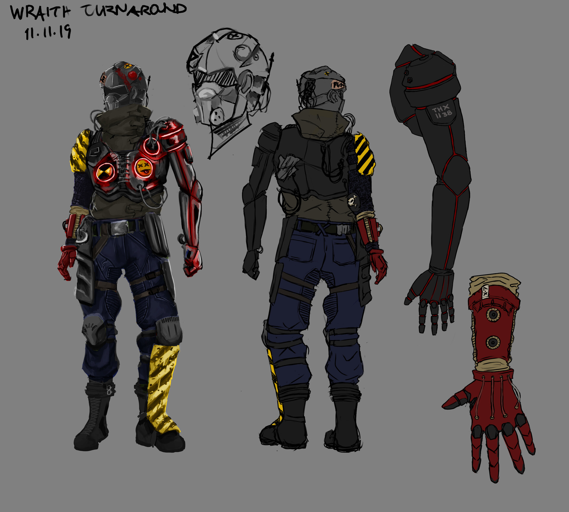 ArtStation - Character Concept & Model: Wraith