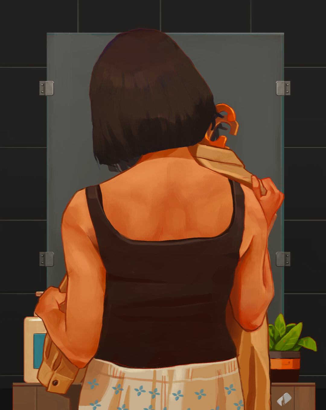 ArtStation - Dressing room