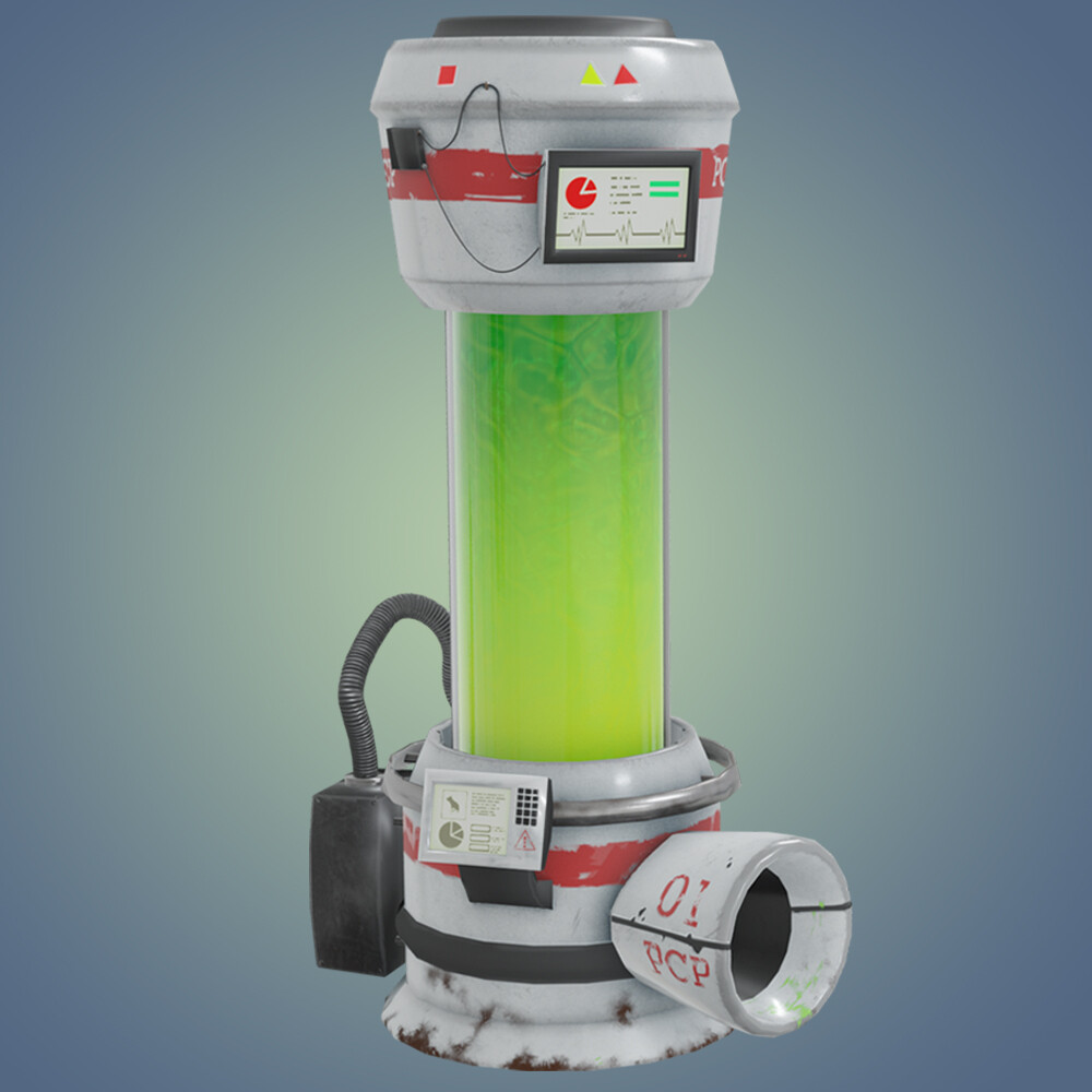 ArtStation - PCP - Pig Cloning Pod