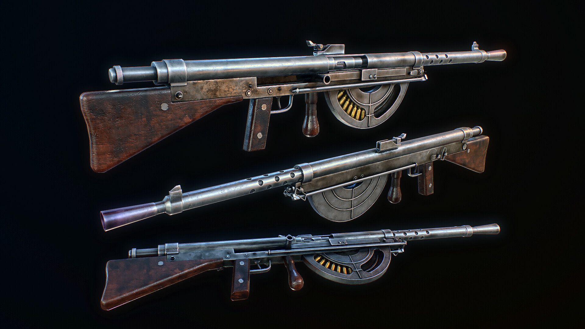 ArtStation - CHAUCHAT Automatic Rifle