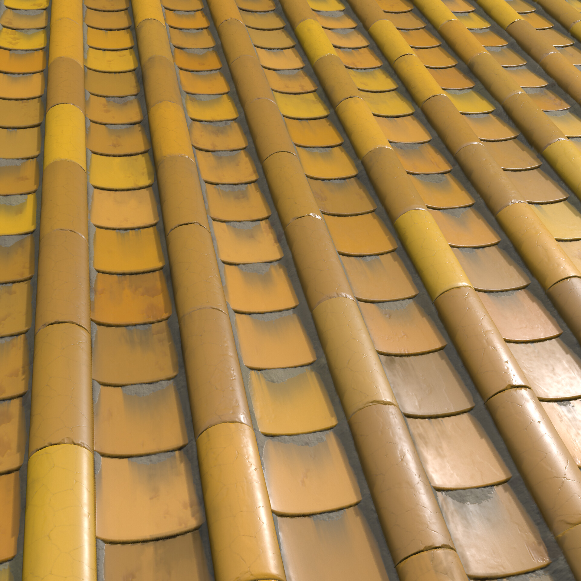 ArtStation - Chinese Tile Texture