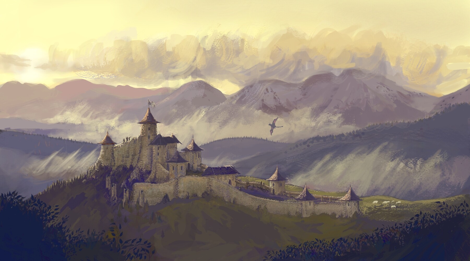 ArtStation - Spis castle