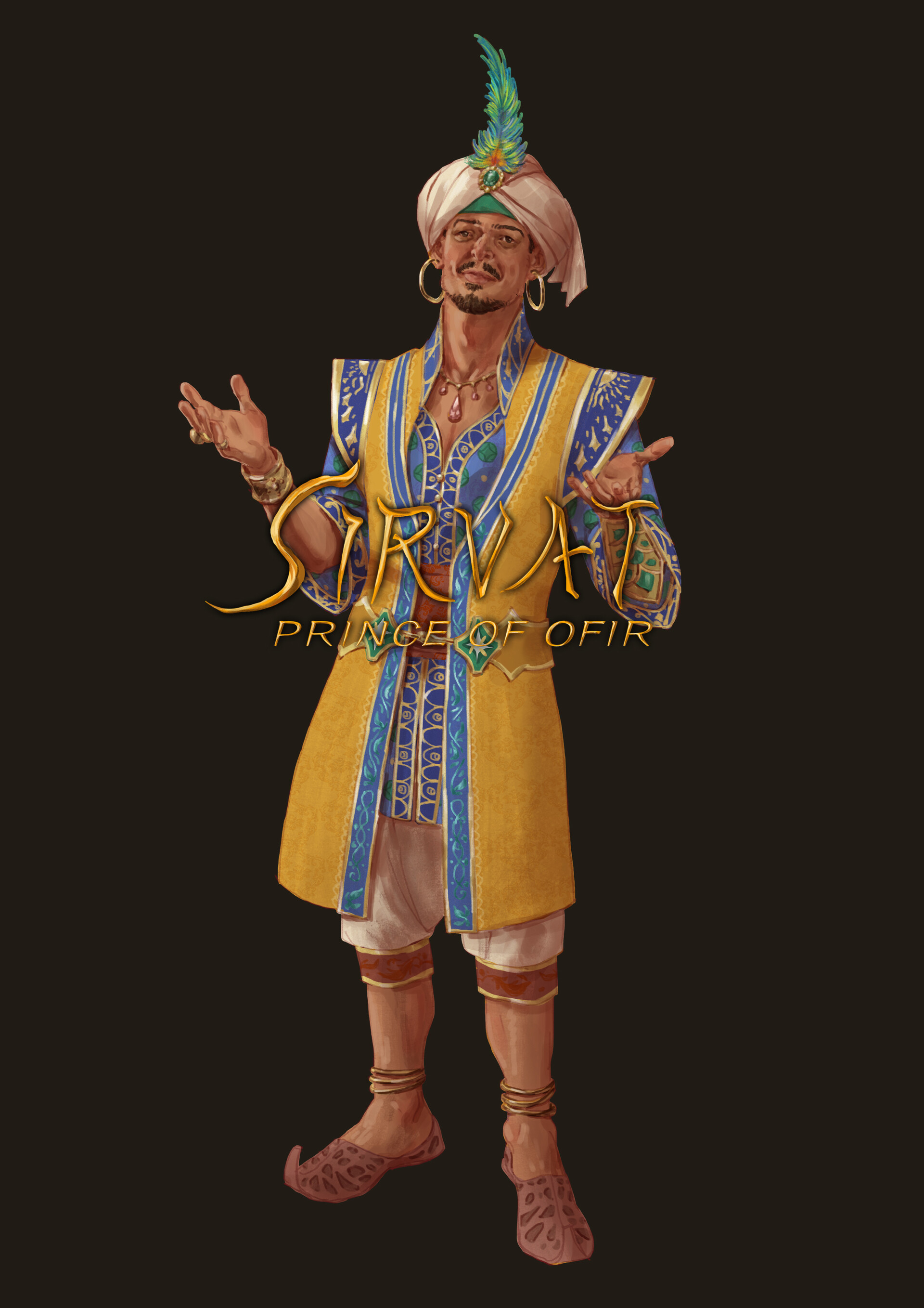 ArtStation - Sirvat Prince of Ofir - The Witcher fanart