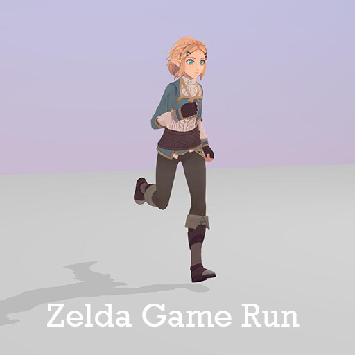 ArtStation - Zelda Game Run