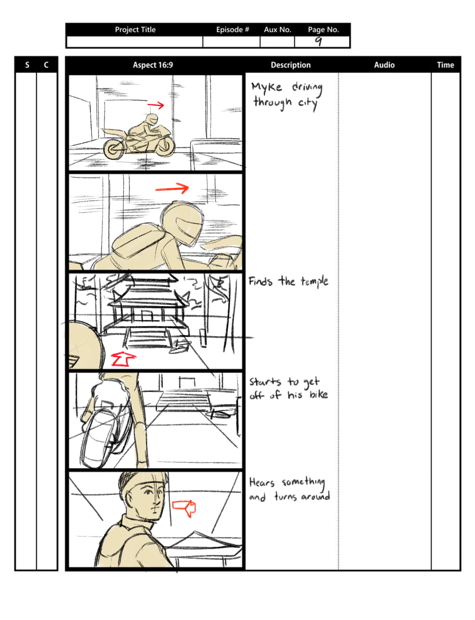 ArtStation - LOVE - storyboards