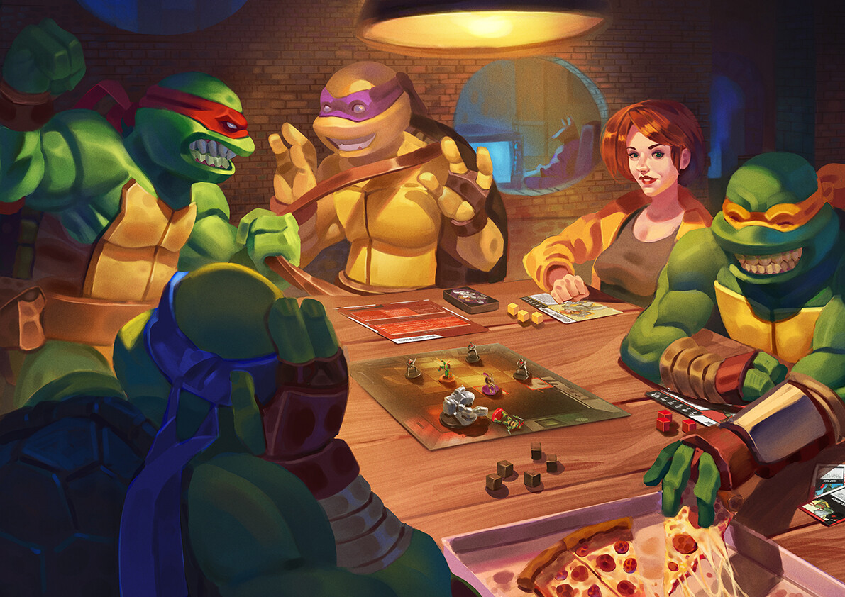 ArtStation - Turtles Boardgame