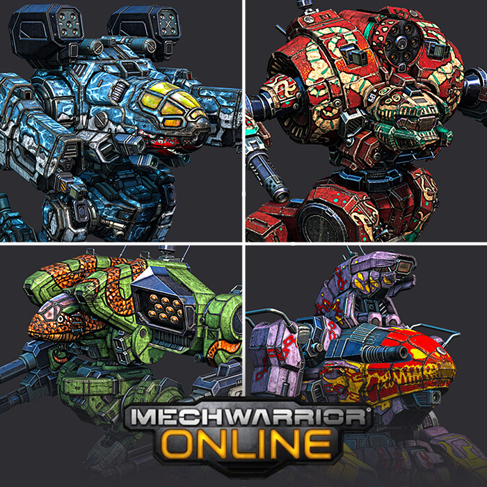 ArtStation - MechWarrior Online: Civil War Pack