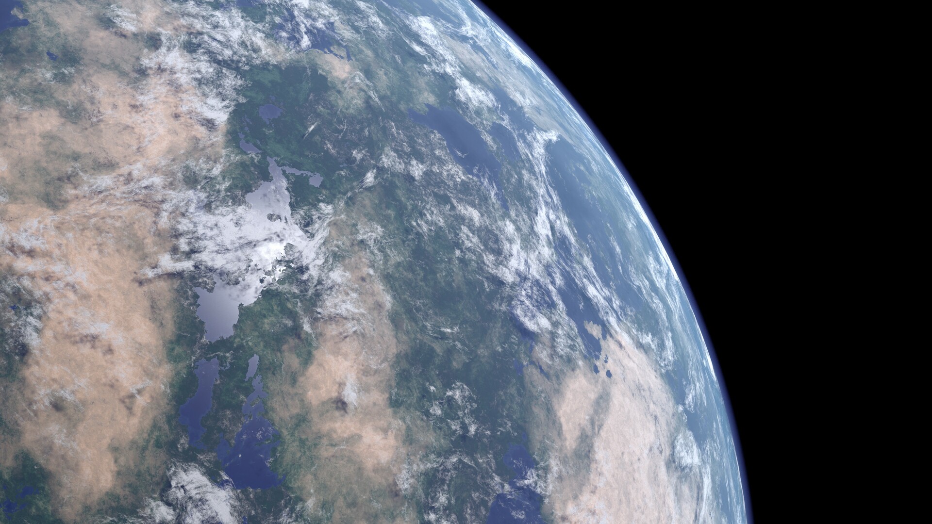 ArtStation - Earth like planet generation tool