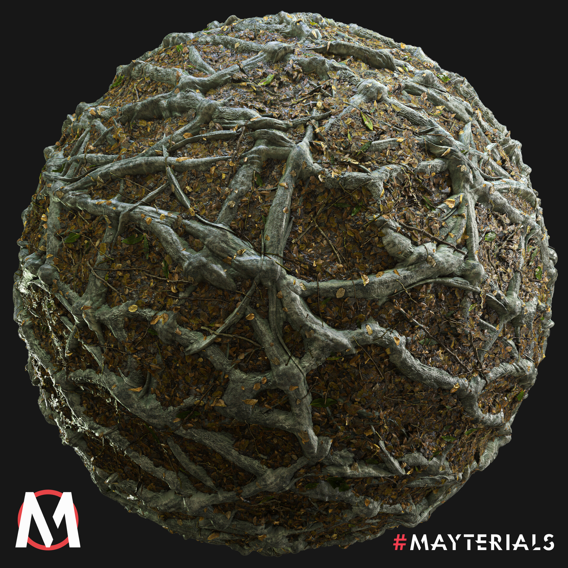 ArtStation - Mayterial | Nature | Forest Ground Roots