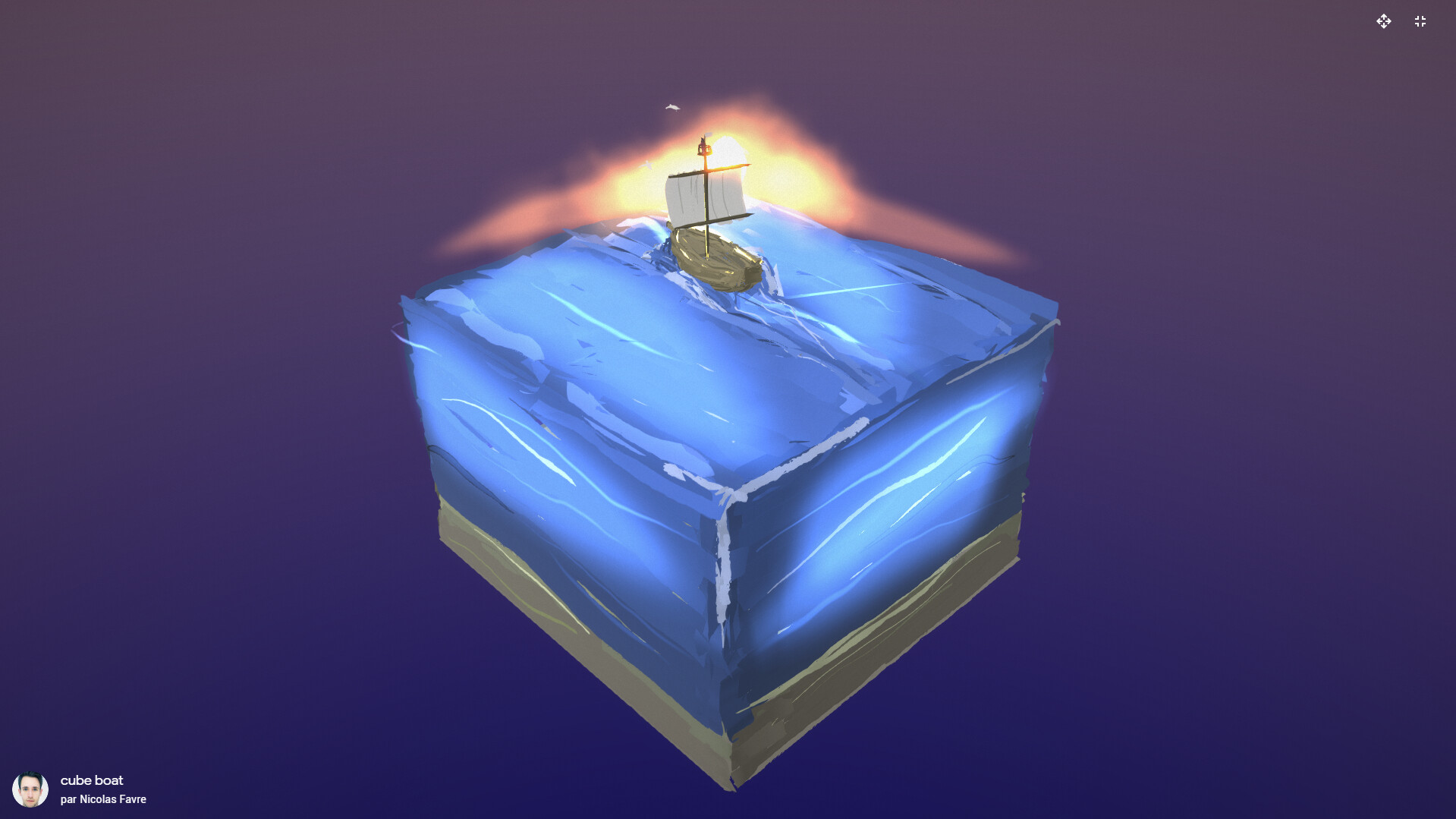 ArtStation - CubeBoat