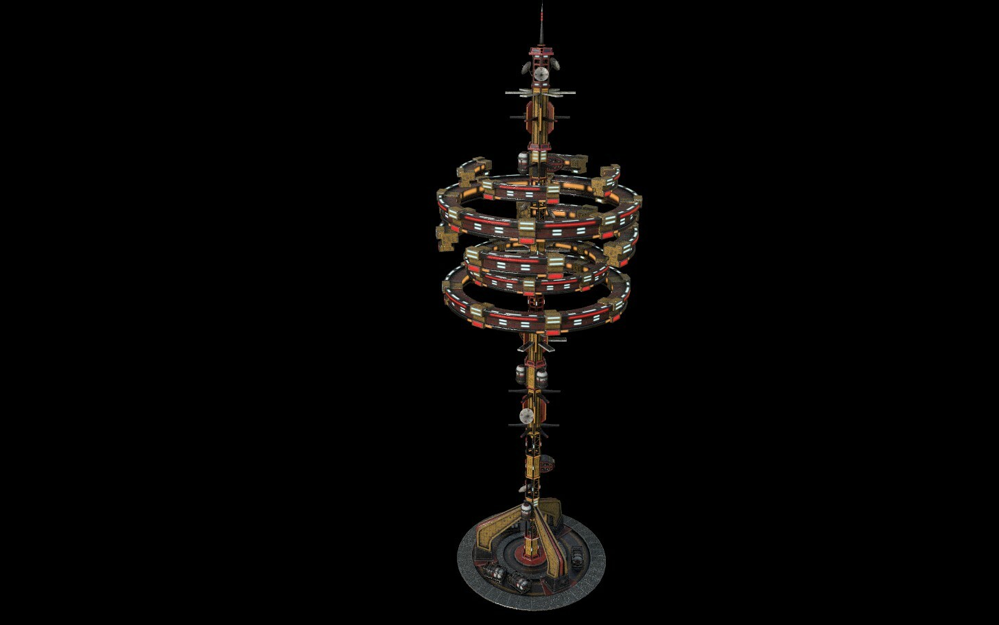 ArtStation - Sci Fi Tower
